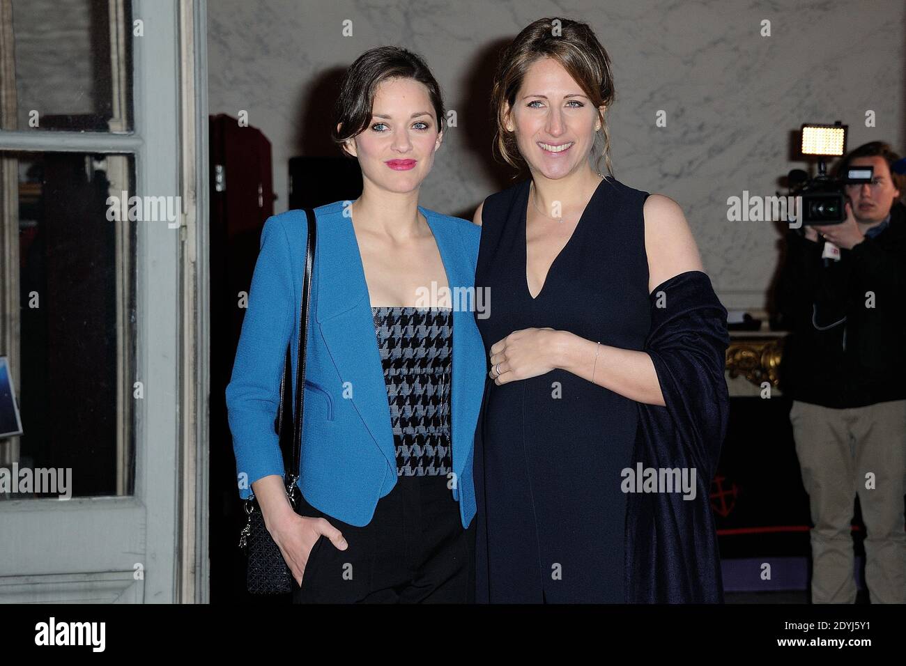 Marion Cotillard and Maud Fontenoy attending the gala dinner of Maud ...