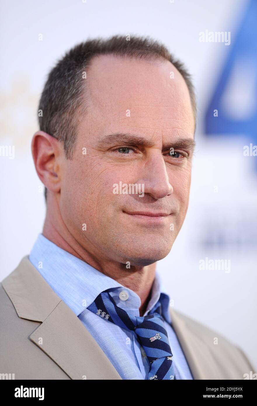 Christopher Meloni attends the premiere of Warner Bros' 42 at the ...