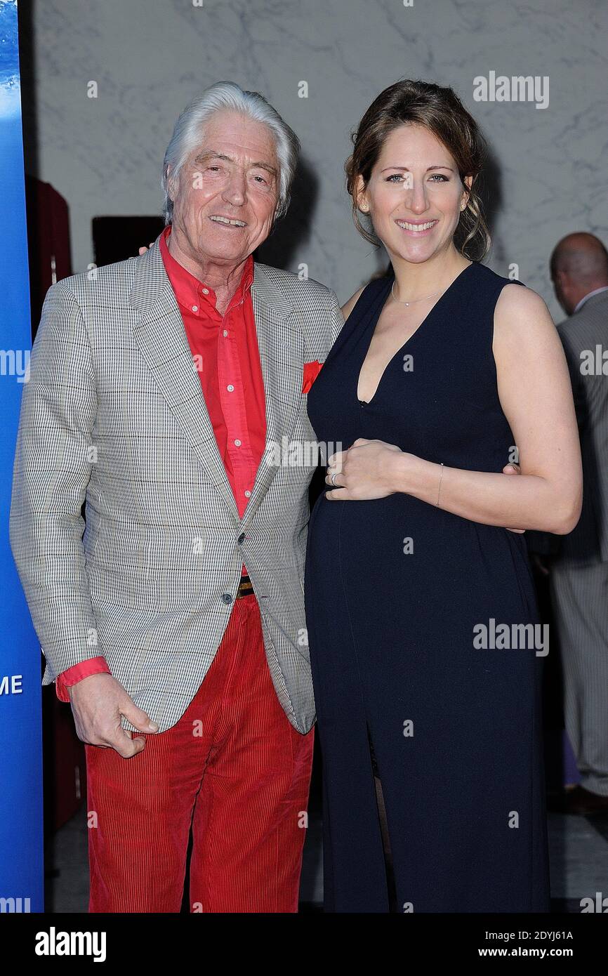 Pierre Cornette de Saint Cyr and Maud Fontenoy attending the gala ...