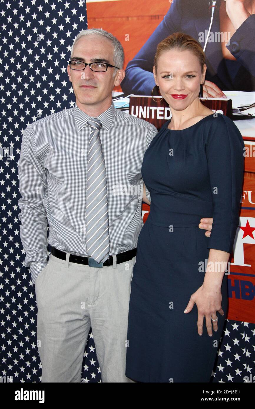 Patrick Fischler and Lauren Bowles arrive to the premiere of season two ...