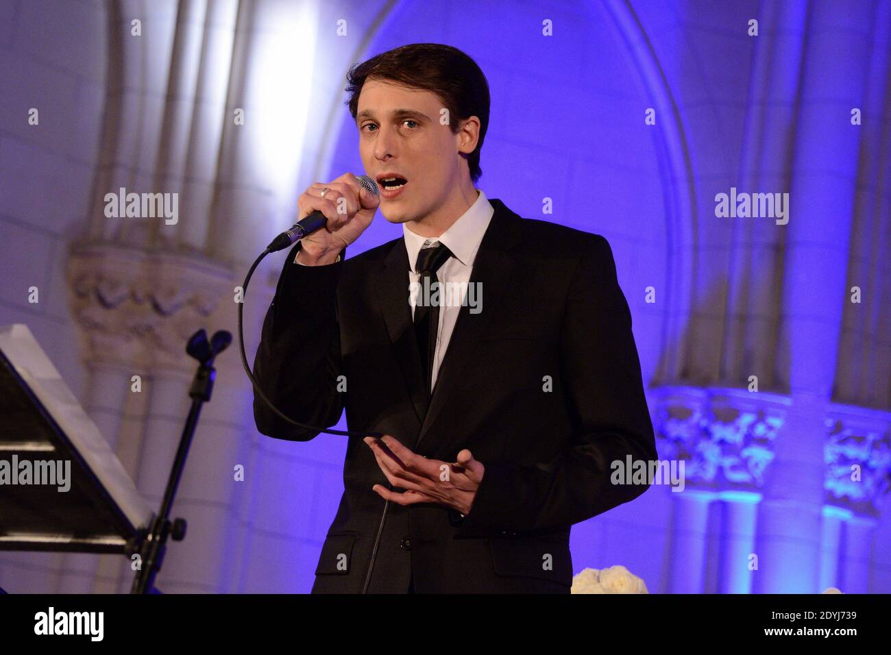 Gregory Turpin performs live during a private showcase to mark the ...
