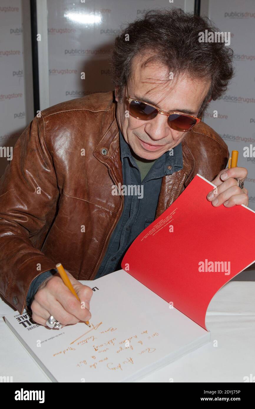 Philippe Manoeuvre signs his book at Publicis Drugstore Champs Elysees ...