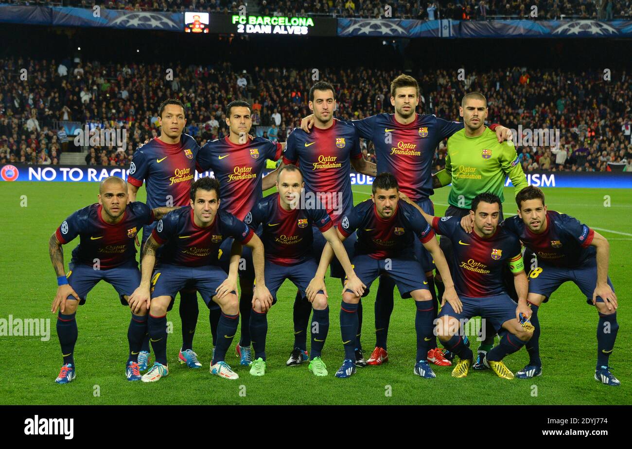 Fc Barcelona Team Group Photo High Resolution Stock Photography and ...
