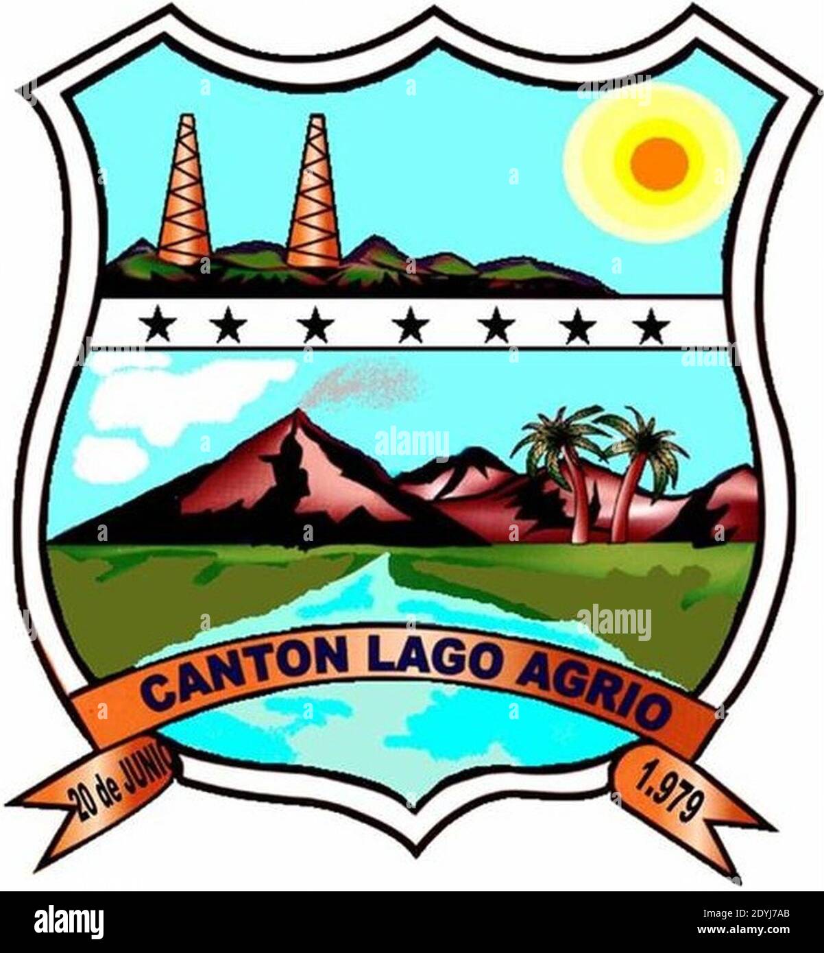 Lago Agrio (escudo Stock Photo - Alamy