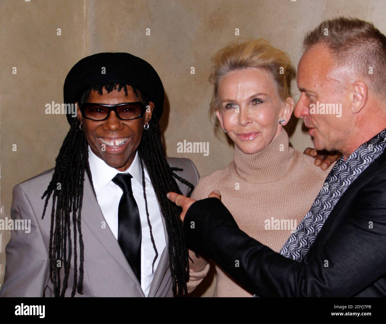 Nile Rodgers, Trudie Styler and Sting attend the inaugural We Are ...