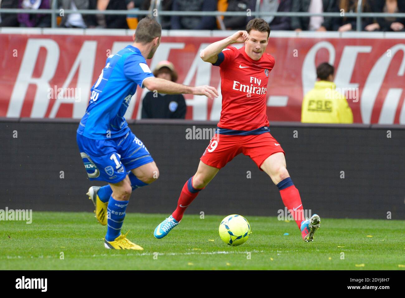 PSG's Kevin Gameiro during the French First League soccer match, Troyes ...