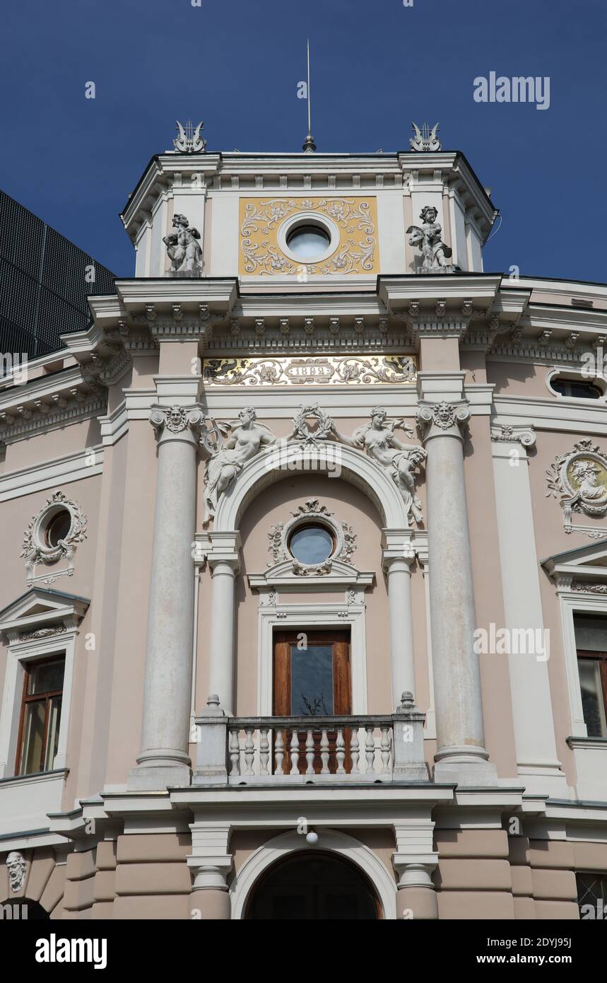 Neo-Renaissance Opera House in Ljubljana Stock Photo - Alamy