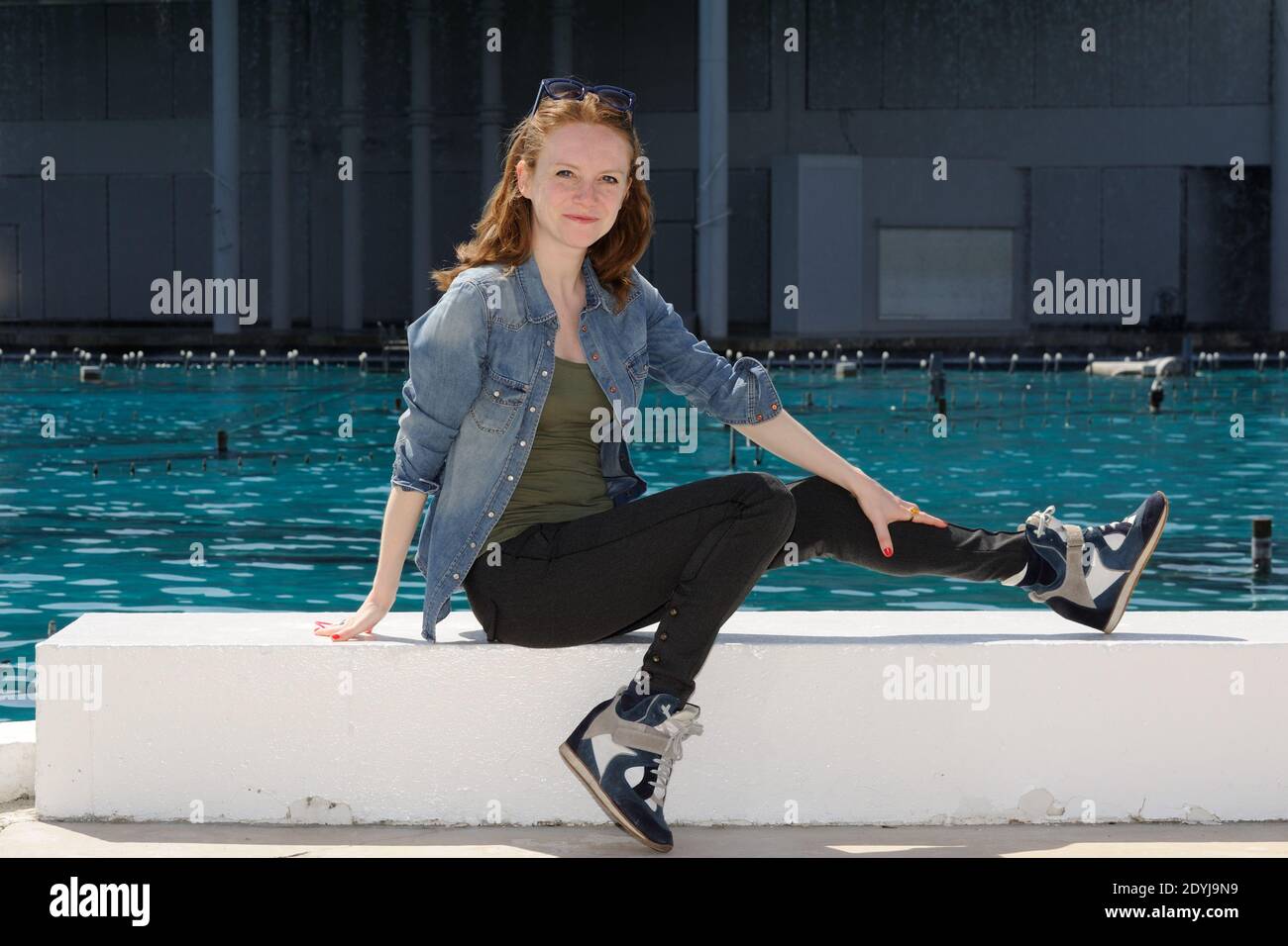 Exclusive. Sophie Brafman poses during the launch of the new attraction ...