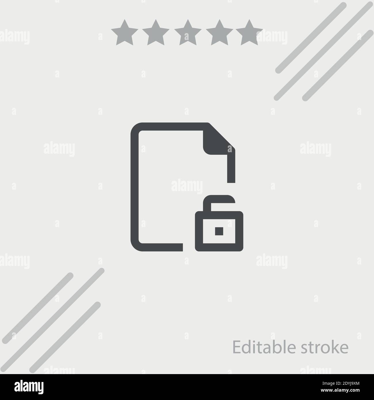 files vector icon modern simple vector illustration Stock Vector Image ...