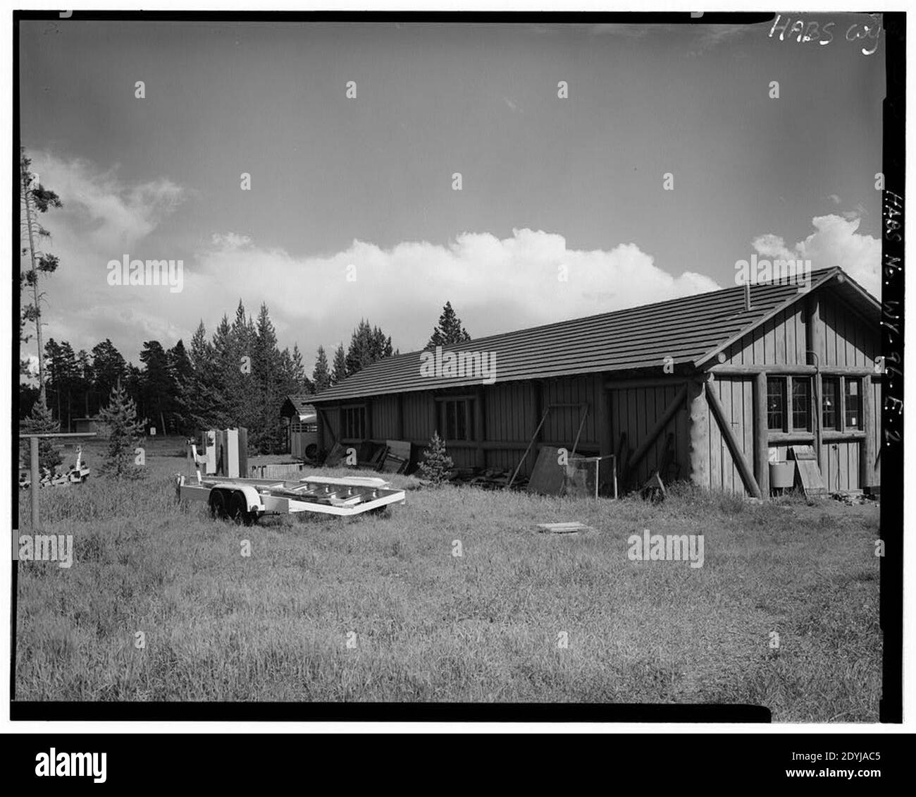 Lake Fish Hatchery Historic Building 01 Stock Photo - Alamy