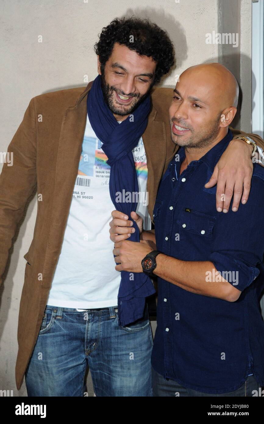 Ramzy Bedia and Eric Judor attending the 'Mohamed Dubois' Premiere at ...