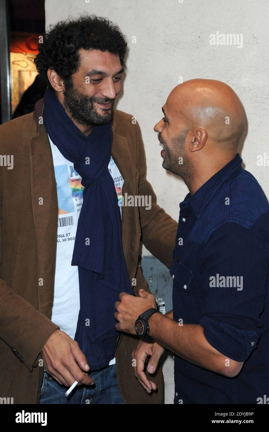 Ramzy Bedia and Eric Judor attending the 'Mohamed Dubois' Premiere at ...