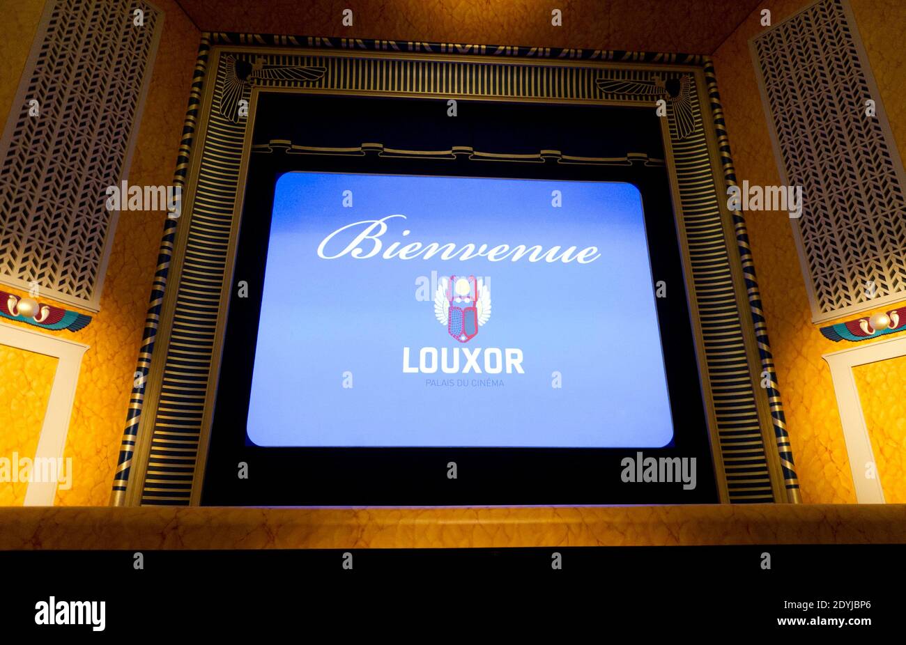 'Louxor Palais du Cinema' reopening in Paris, France on April 17, 2013 ...
