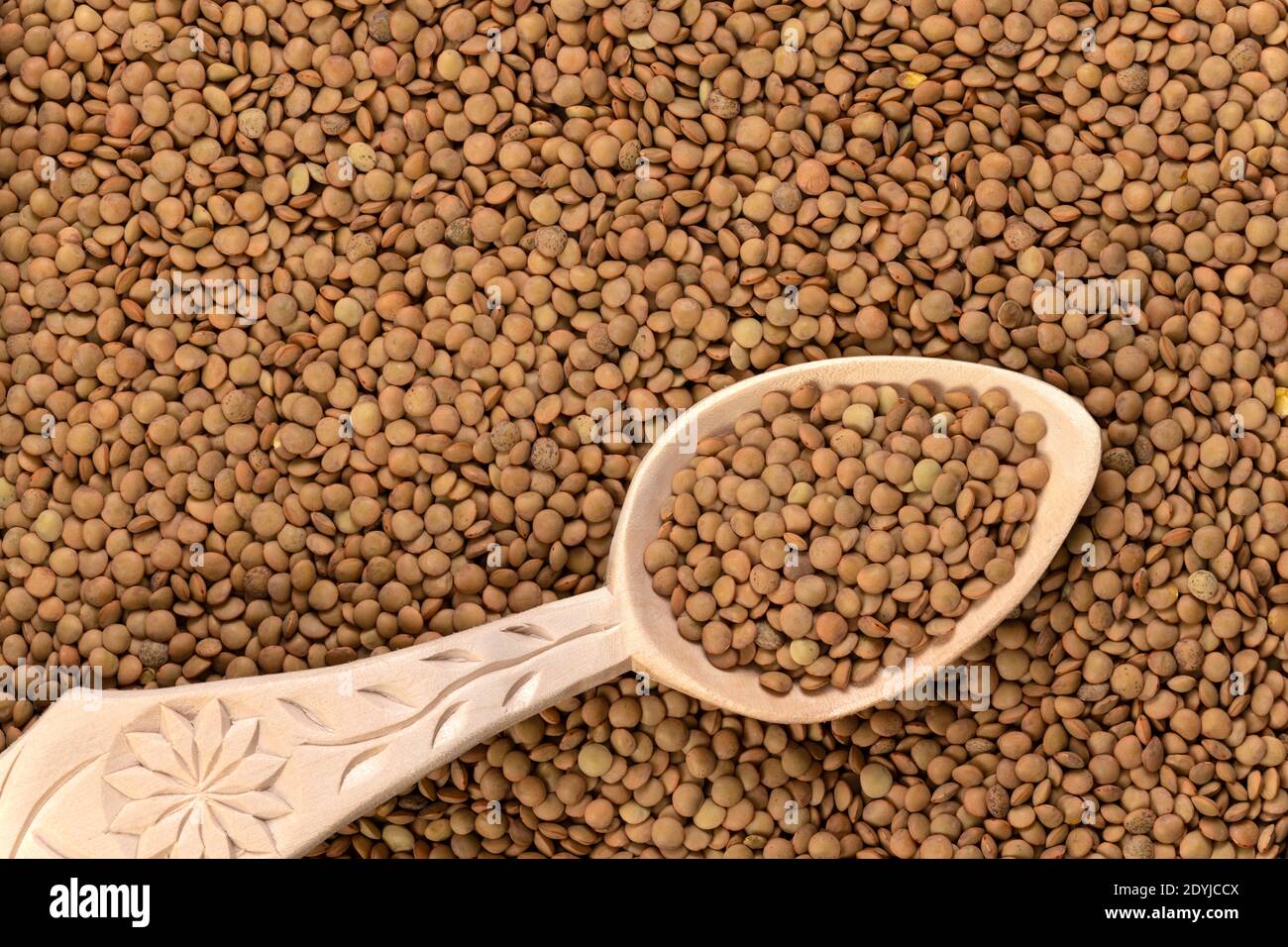 Lentils background texture top hi-res stock photography and images - Alamy