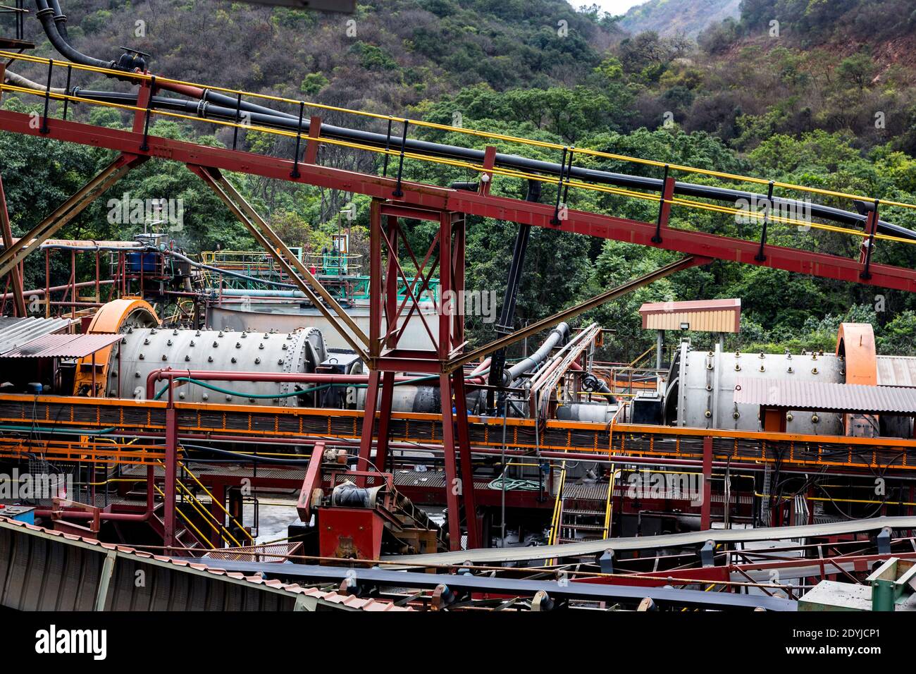 Gold mining process plant hi-res stock photography and images - Alamy
