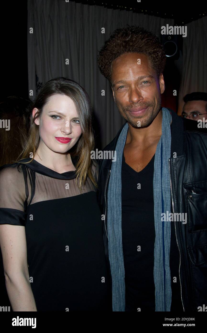 Elodie Frege and Gary Dourdan attending the 'Divamour' Launching Party ...