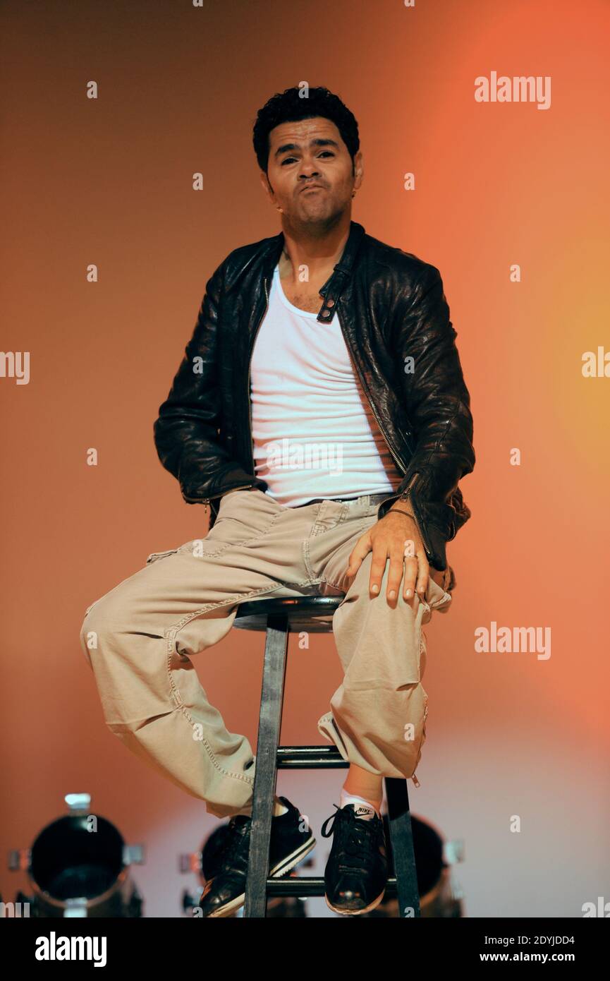 Jamel Debbouze performs his show at the Town Hall in New York City, NY ...