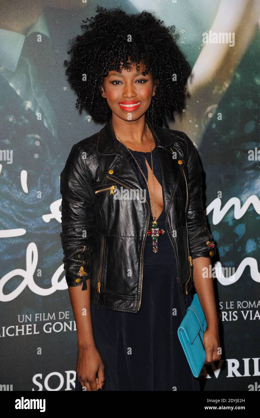 Inna Modja attending the 'L'Ecume Des Jours' Paris Premiere at Cinema ...
