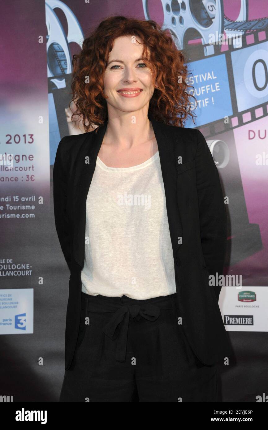 Mathilde Lebrequier attending the 'Toucher le ciel' Premiere during the ...