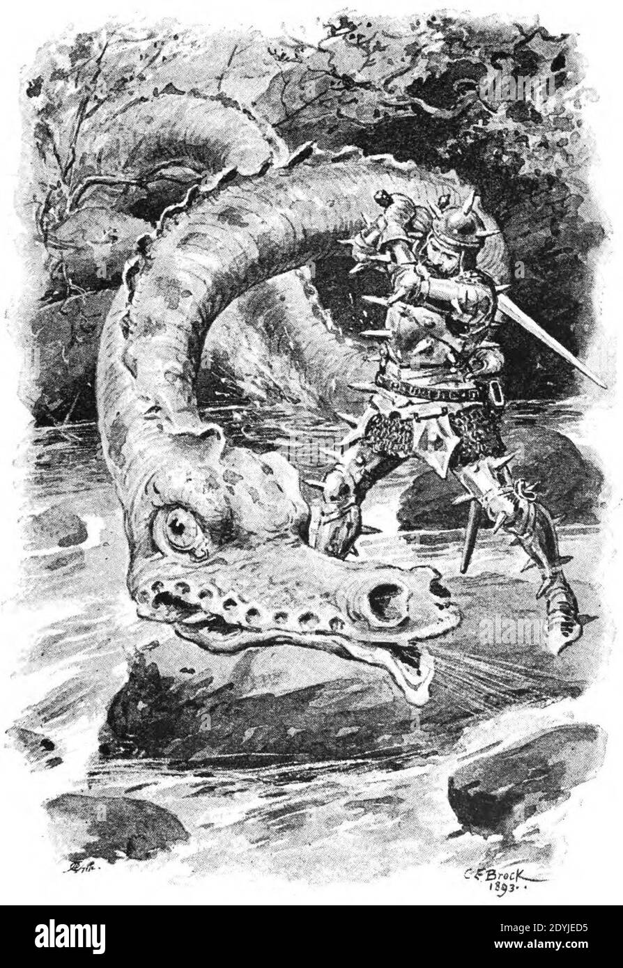 The lambton worm hi-res stock photography and images - Alamy