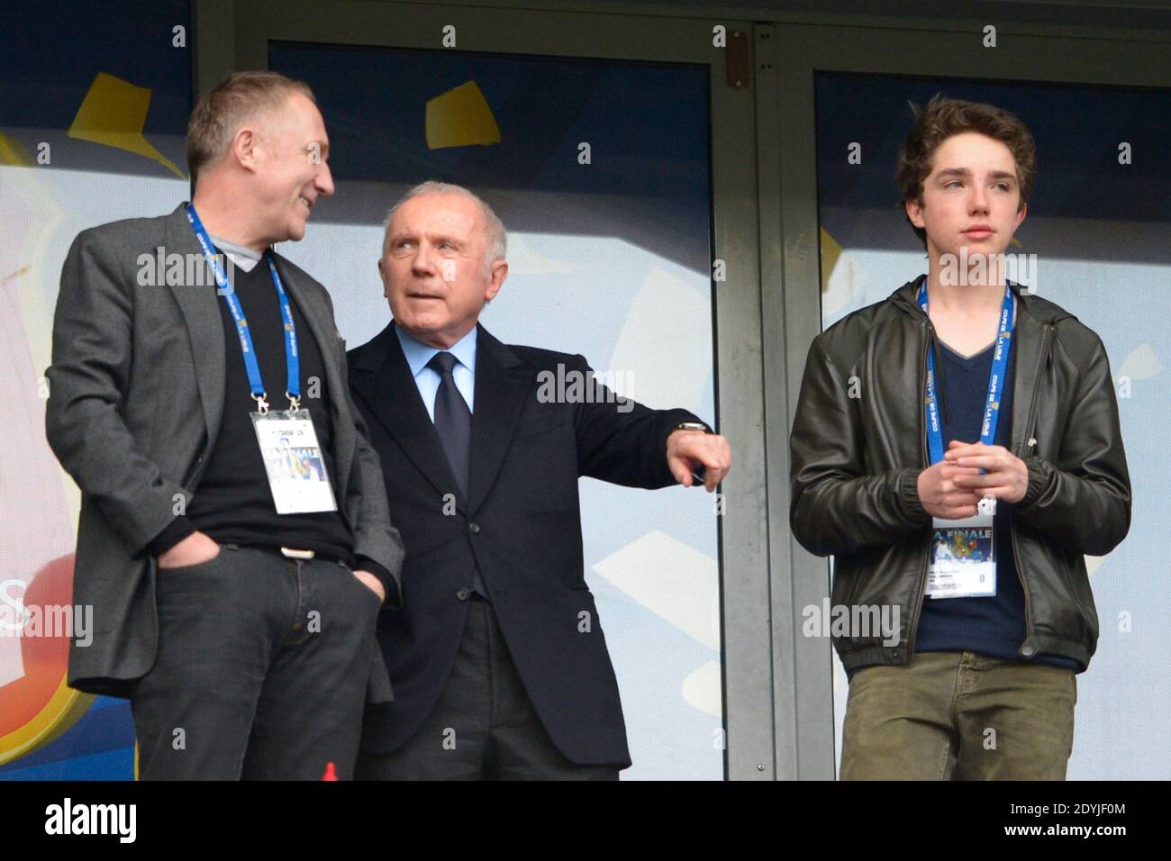 Please hide children faces prior to publication. The Pinault family ...