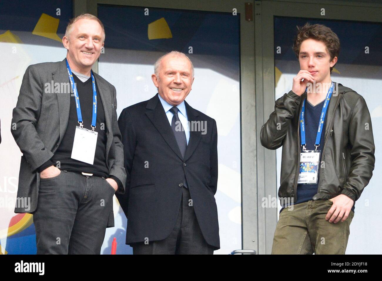 Please hide children faces prior to publication. The Pinault family ...