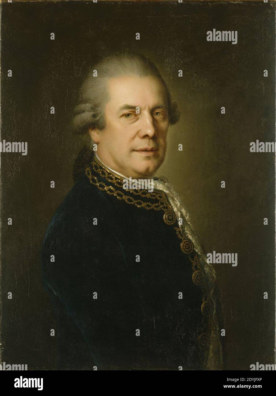 Lampi – Portrait Johann von Fries Stock Photo - Alamy