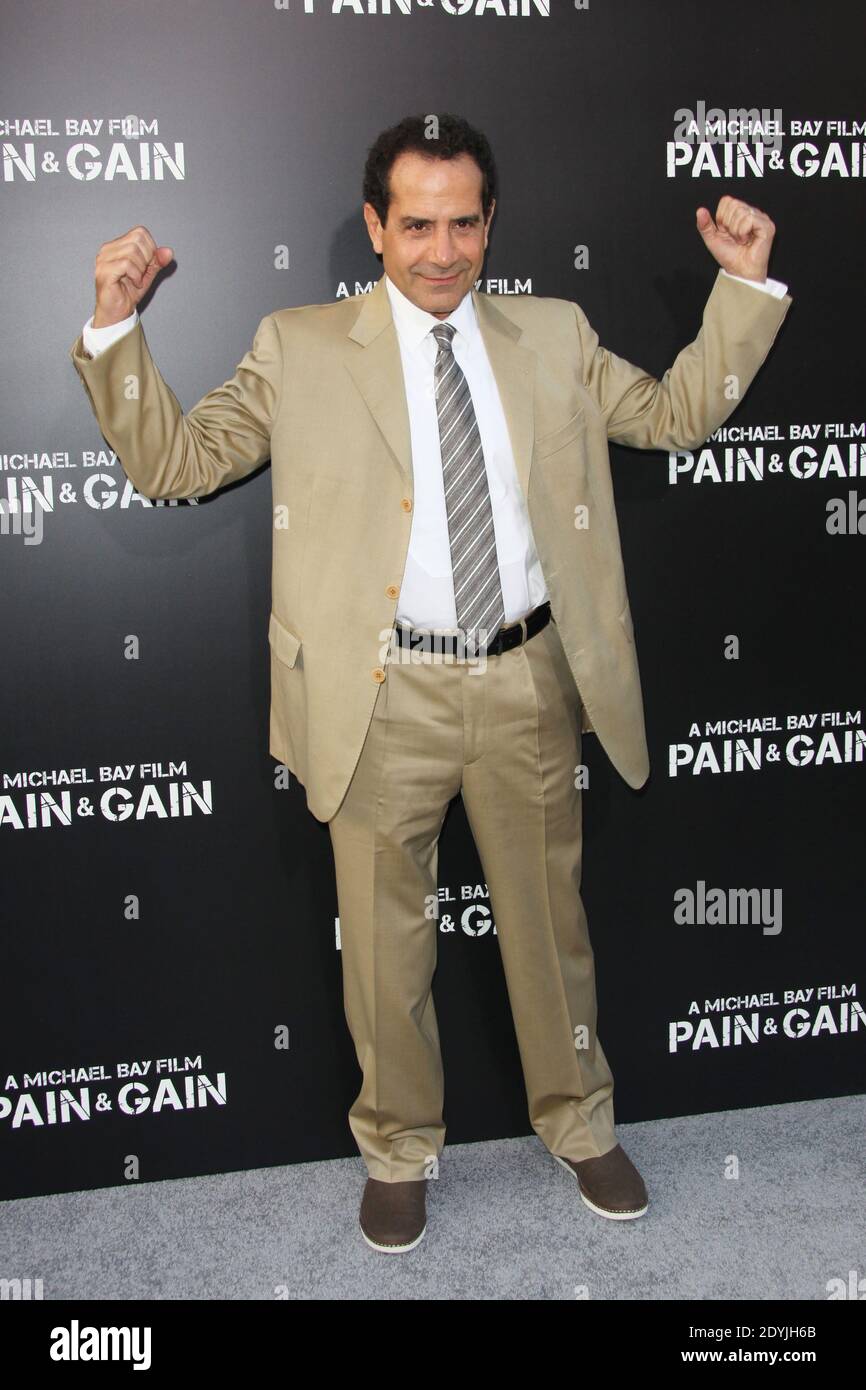 Tony Shalhoub arrives to the premiere of 'Pain and Gain' at The Chinese ...