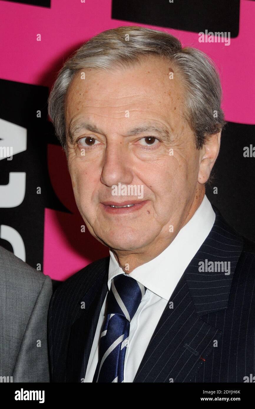 Daniel Bilalian attending the press conference of 'Les Plus Grands ...