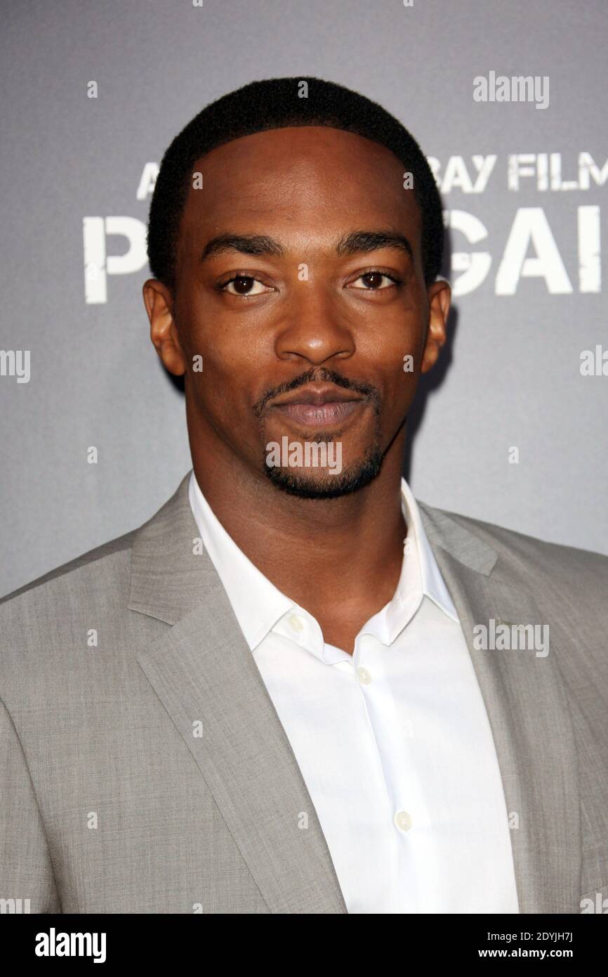 Anthony Mackie arrives to the premiere of 'Pain and Gain' at The ...