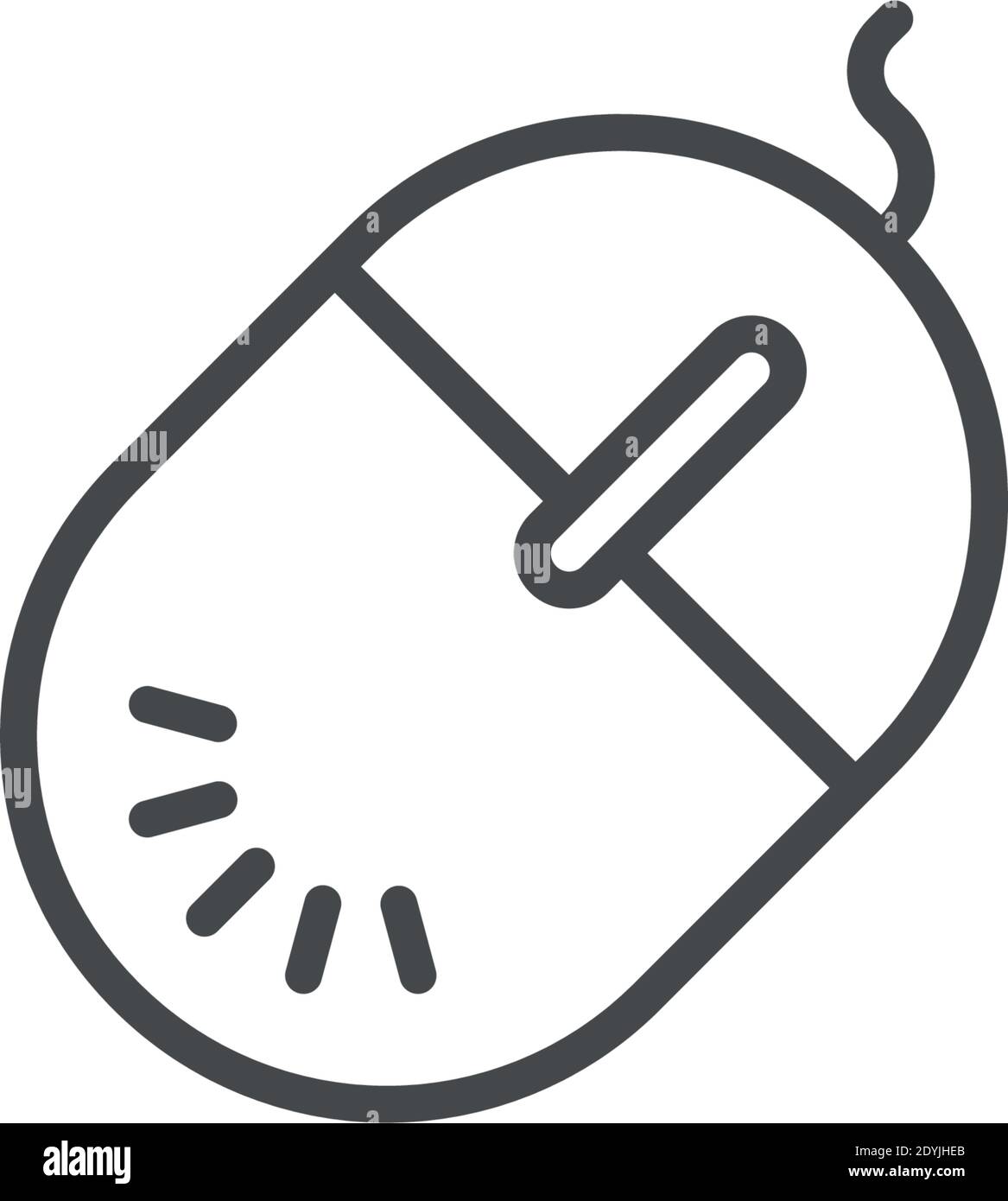 mouse vector icon modern simple vector illustration Stock Vector Image ...