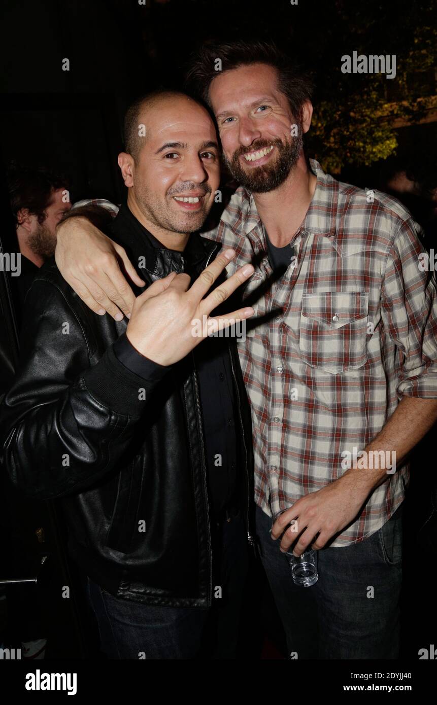 Dj Cut Killer and Sam Bobino attending the Villa Schweppes launch party ...