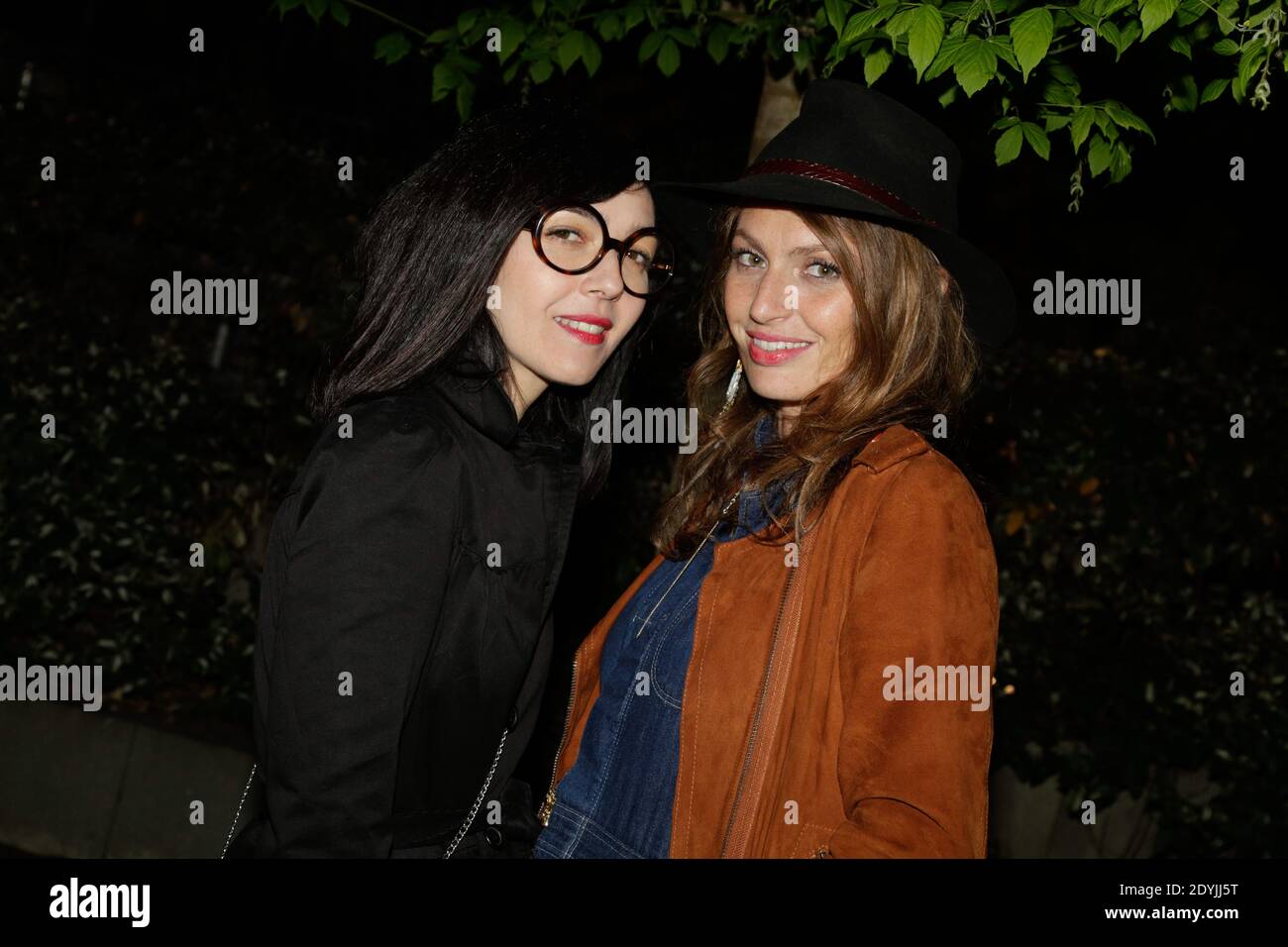 "Les Brigitte" attending the Villa Schweppes launch party in Paris ...