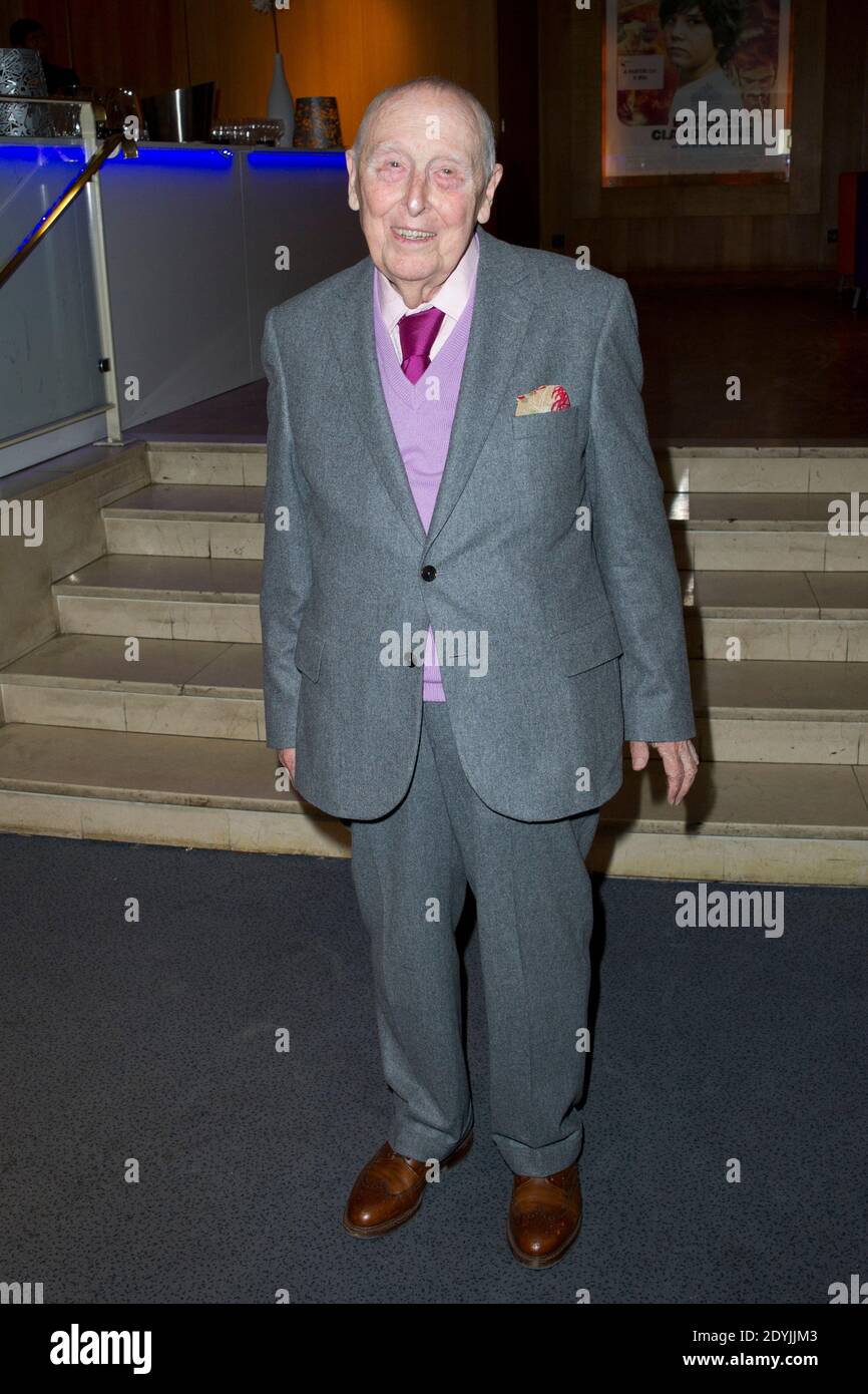Daniel Cordier attending the 'Alias Caracalla' Premiere at the Arlequin ...