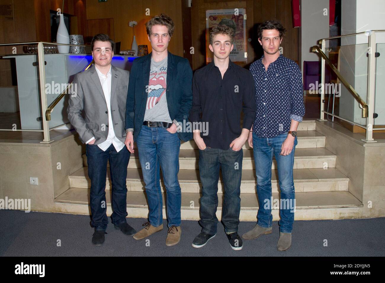 Leo-Paul Salmain, Matthew Luret, Jules Sadoughi and Charles Templon ...