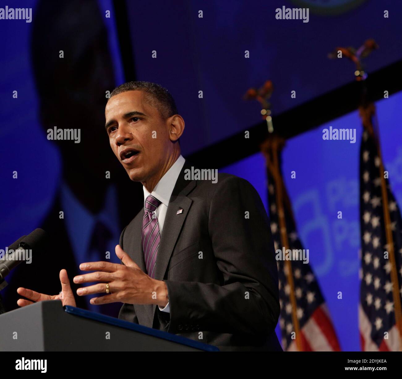 U.S. President Barack Obama speaks at the Planned Parenthood Gala at ...