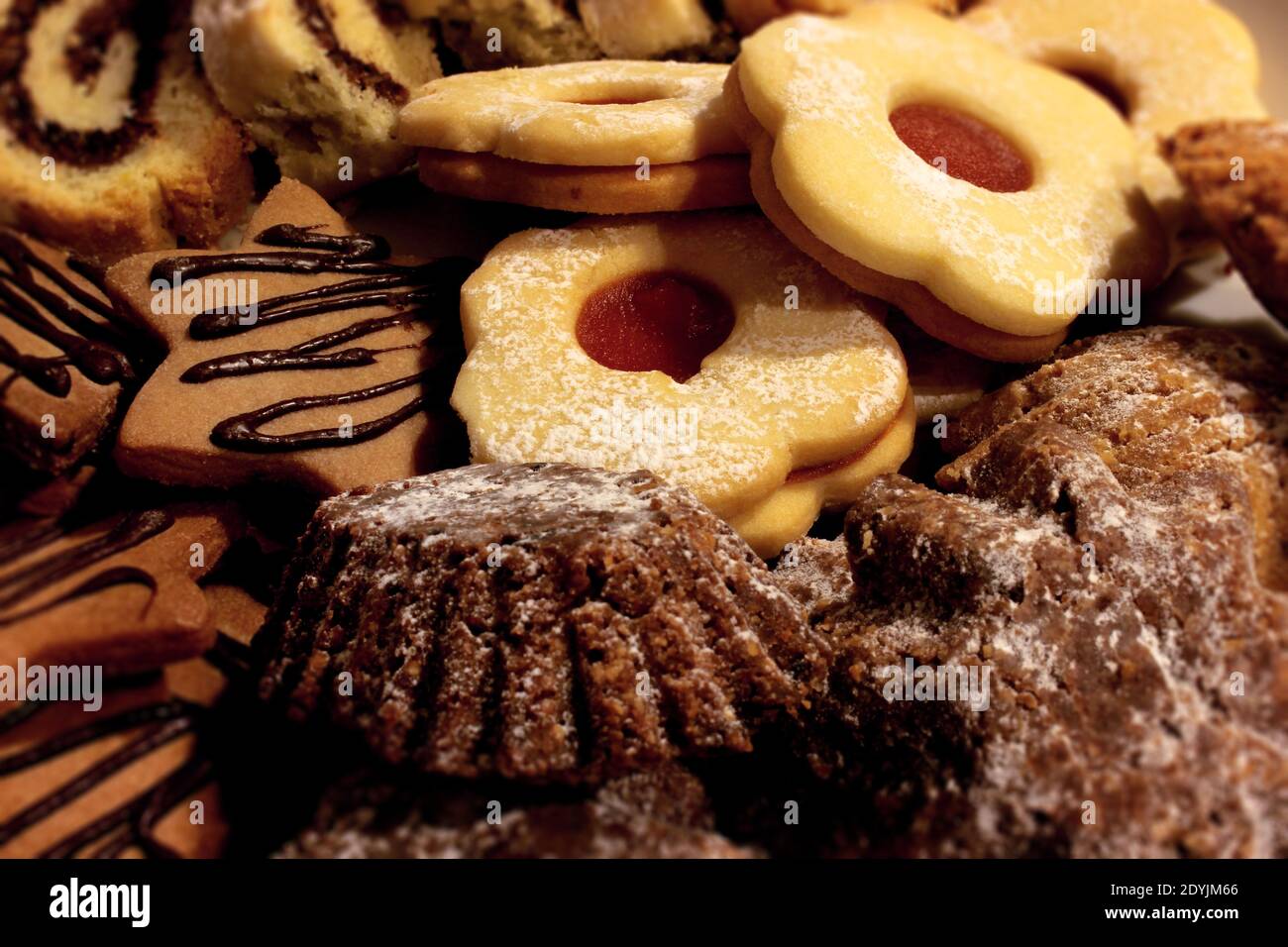 Different shapes homemade cookies hi-res stock photography and images ...