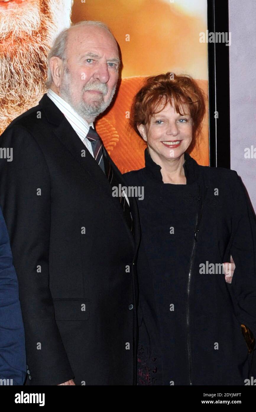 Jean-Pierre Marielle and his wife Agathe Natanson attending the ...
