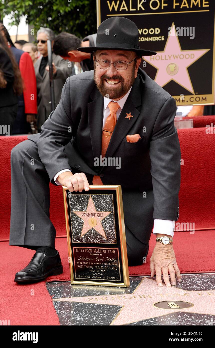 'Shotgun Tom' Kelly is honored with a star on the Hollywood Walk of ...