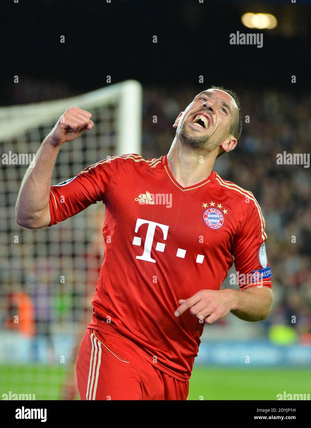 FC Bayern's Franck Ribery during the UEFA Champions League semi final ...