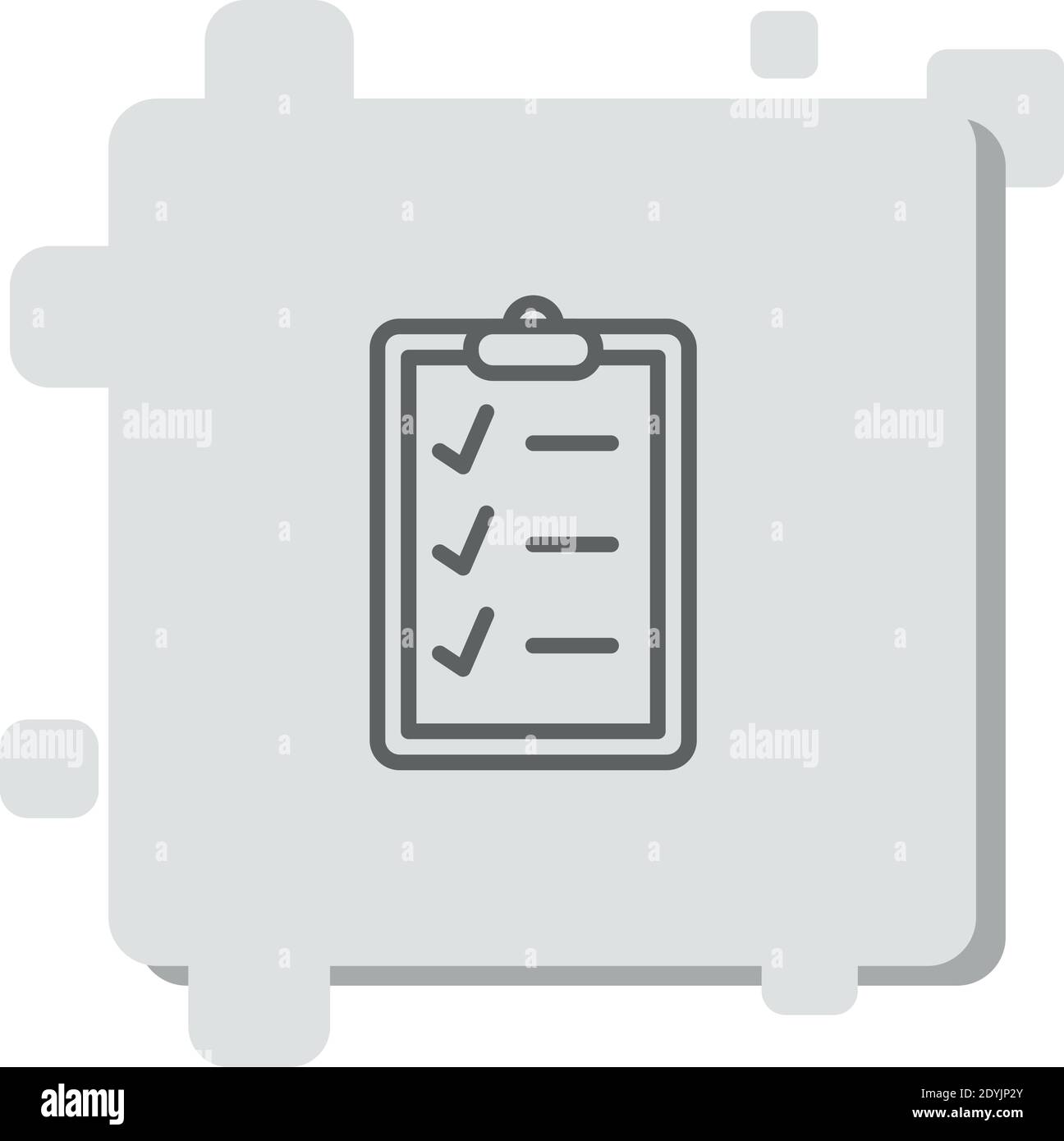 checklist vector icon modern simple vector illustration Stock Vector ...