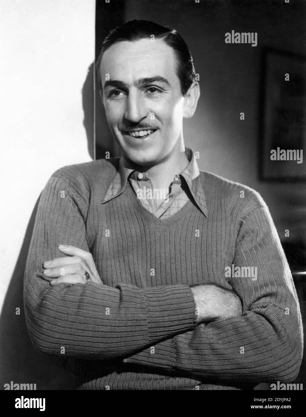 WALT DISNEY 1936 Portrait publicity for Walt Disney Productions ...