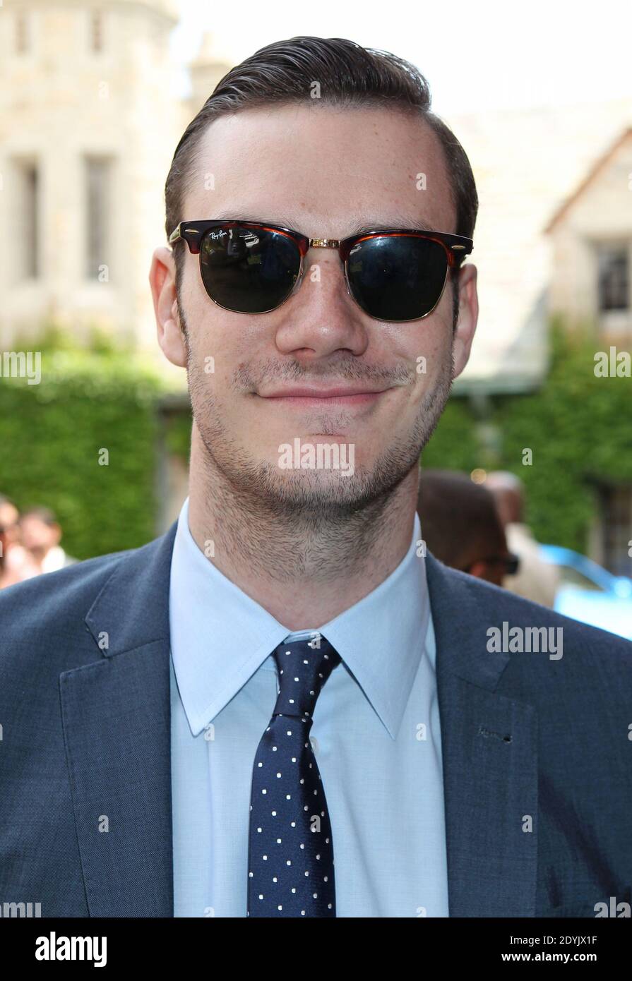 Cooper Hefner, wearing his Ray Bans, Playboy's 2013 Playmate Of The ...