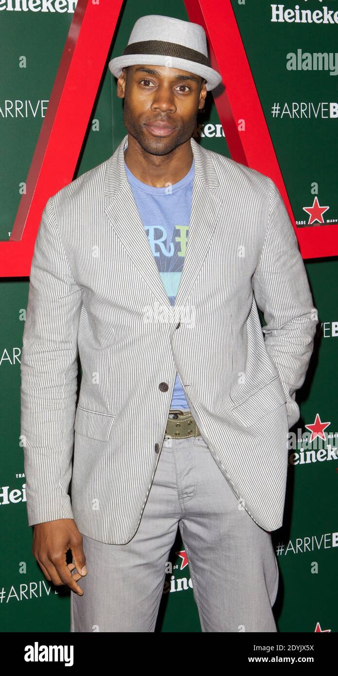 Valence Thomas attends the Heineken Star Bottle event in New York City ...