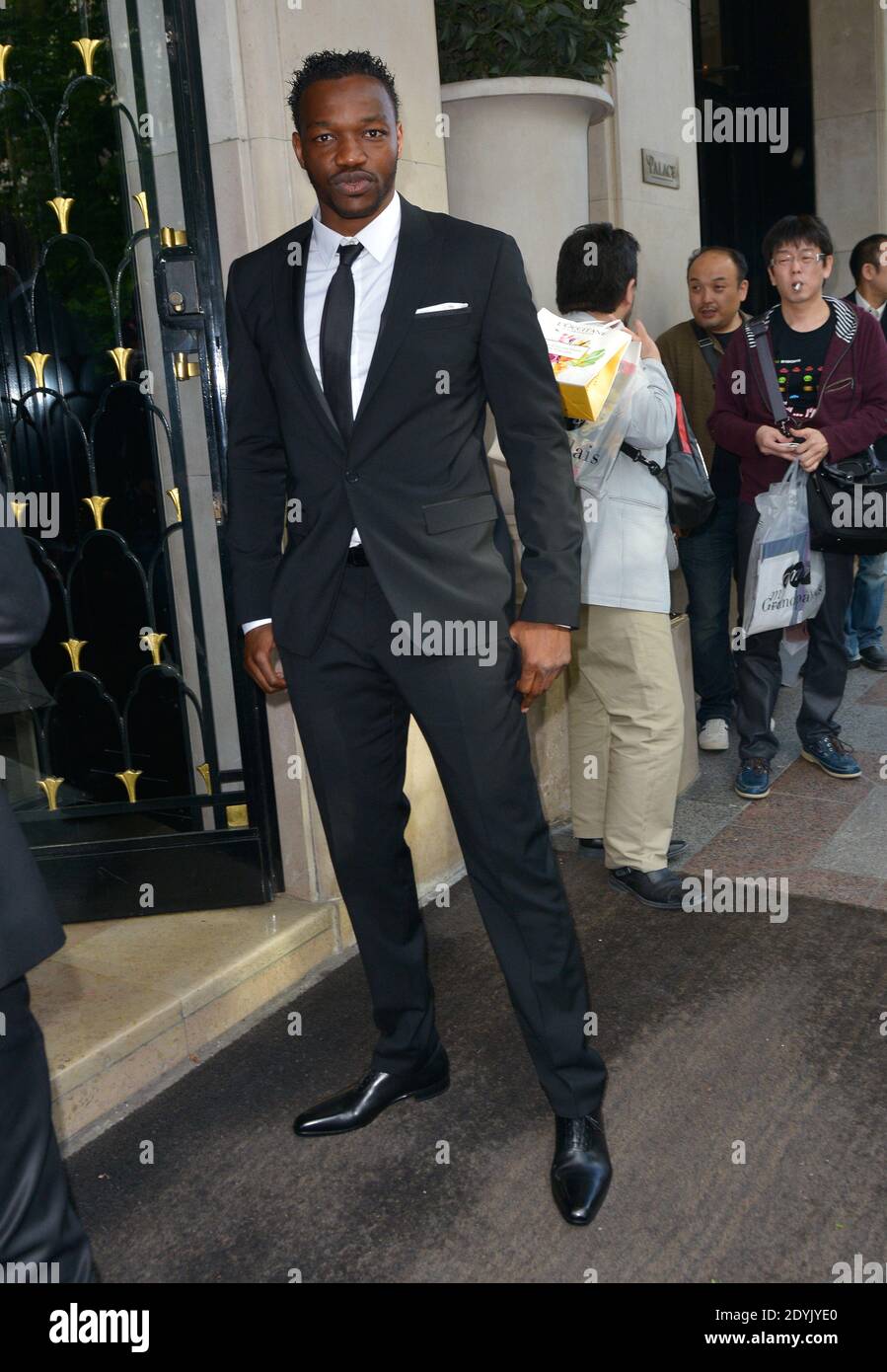 Steve Mandanda attending the 4th Global Gift Gala for the benefit of ...