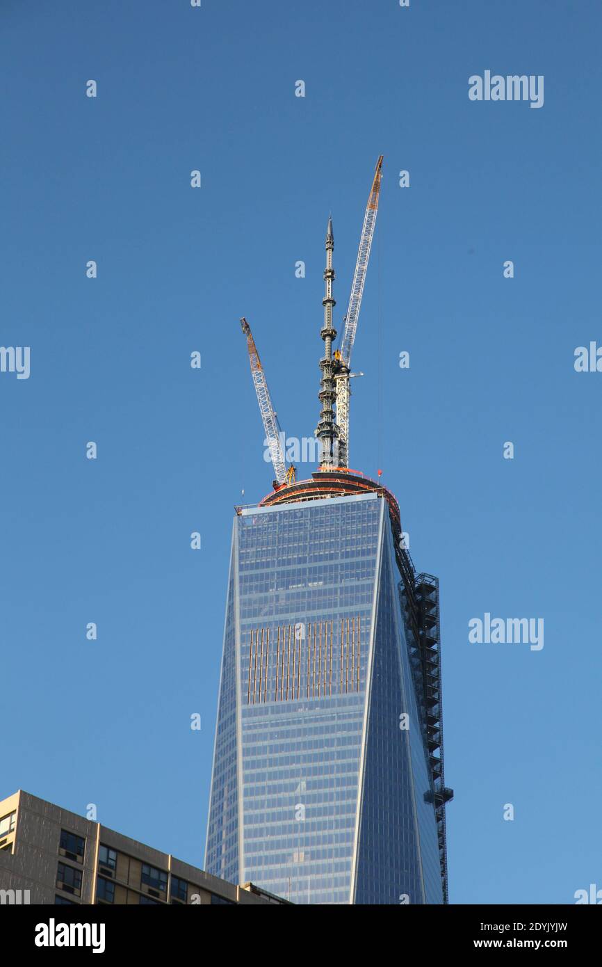 View of the Freedom Tower: One World Trade Center in New York City, NY ...