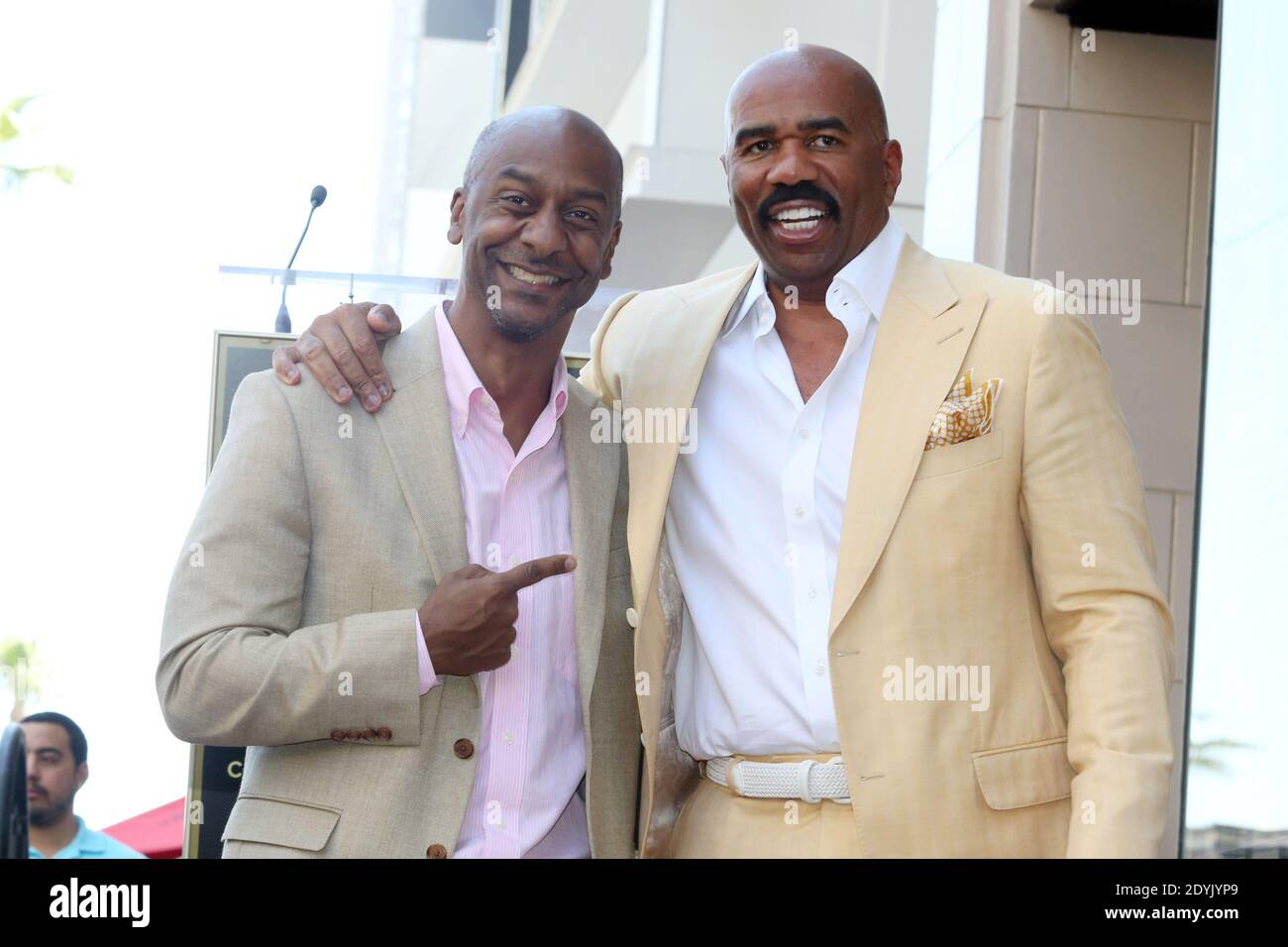 Steve Harvey receives a star on the Hollywood Walk of Fame in Hollywood ...