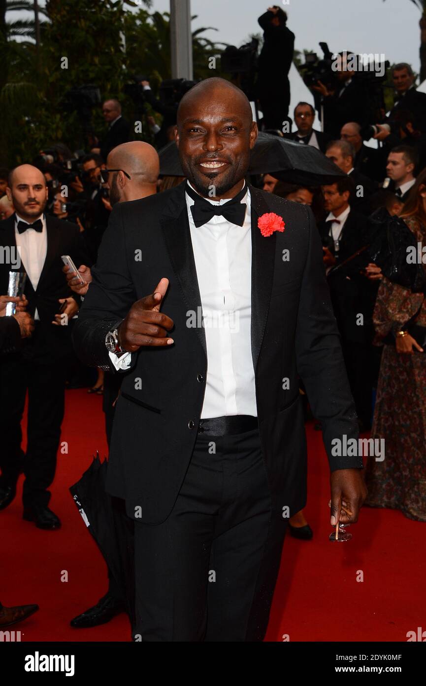 Jimmy Jean-Louis arriving for The Great Gatsby screening and the ...