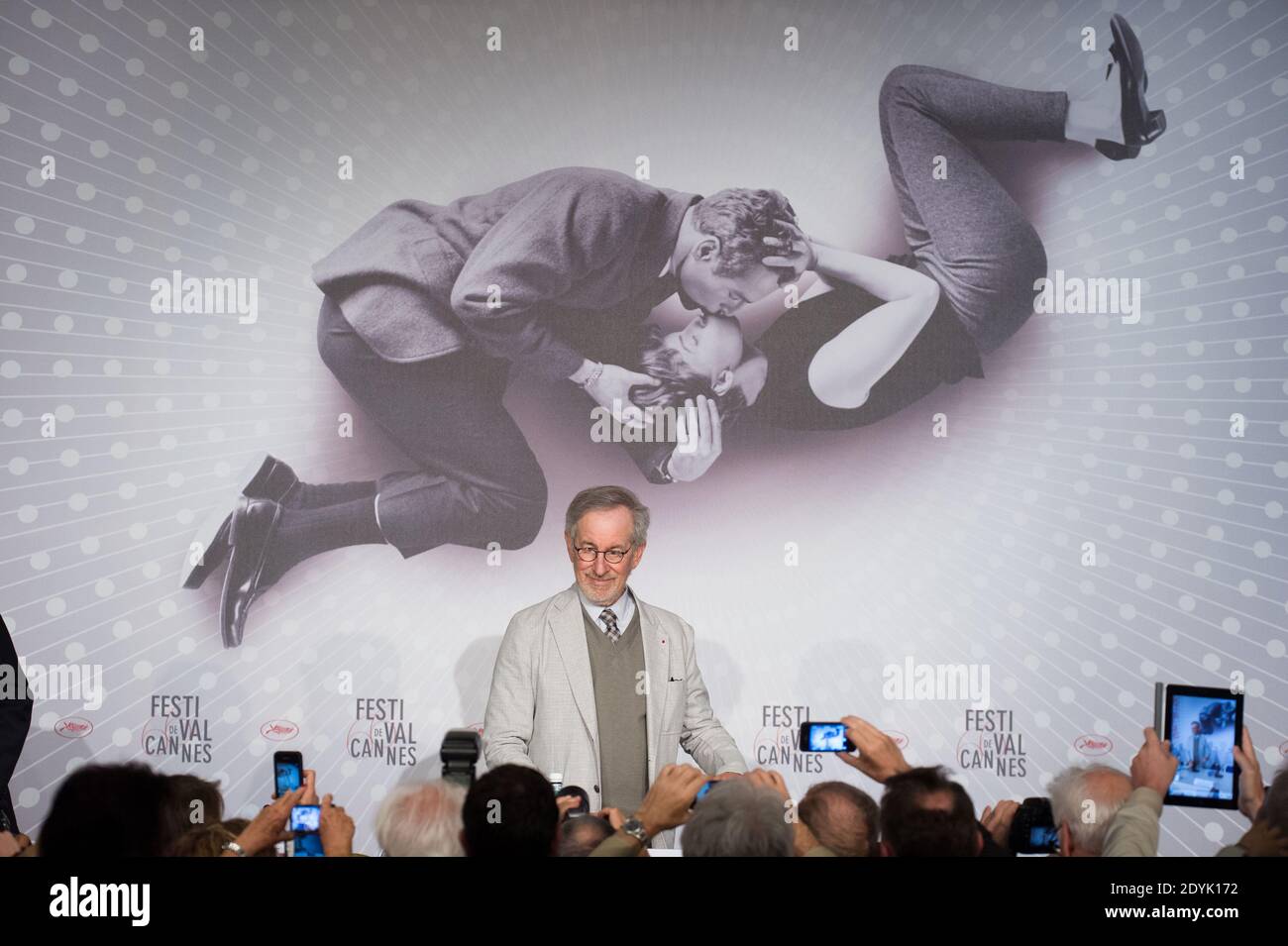 President of the Jury Steven Spielberg attends the Jury Press ...
