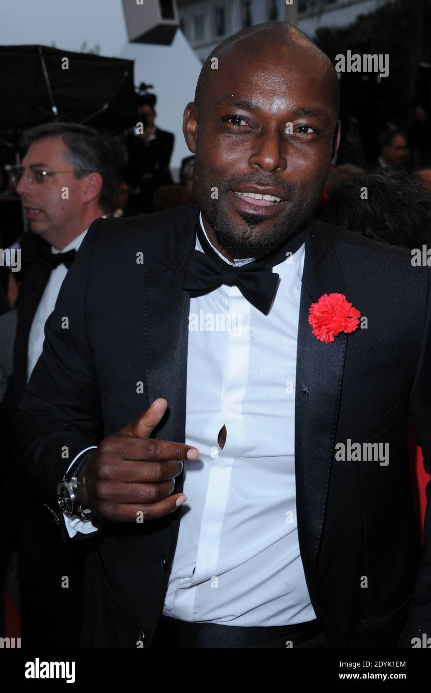 Jimmy Jean-Louis arriving for The Great Gatsby screening and the ...